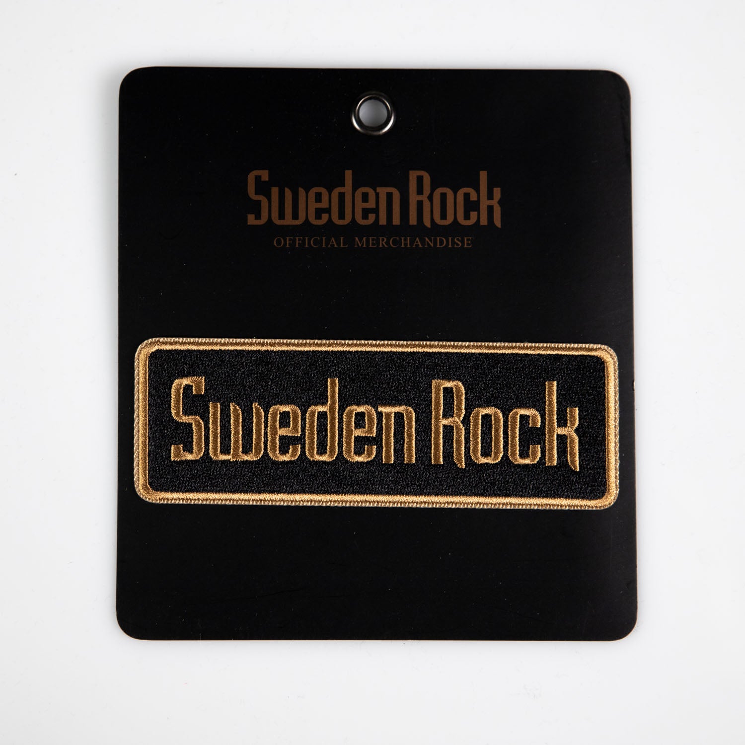 Patch Sweden Rock Rectangular – Sweden Rock Merchandise