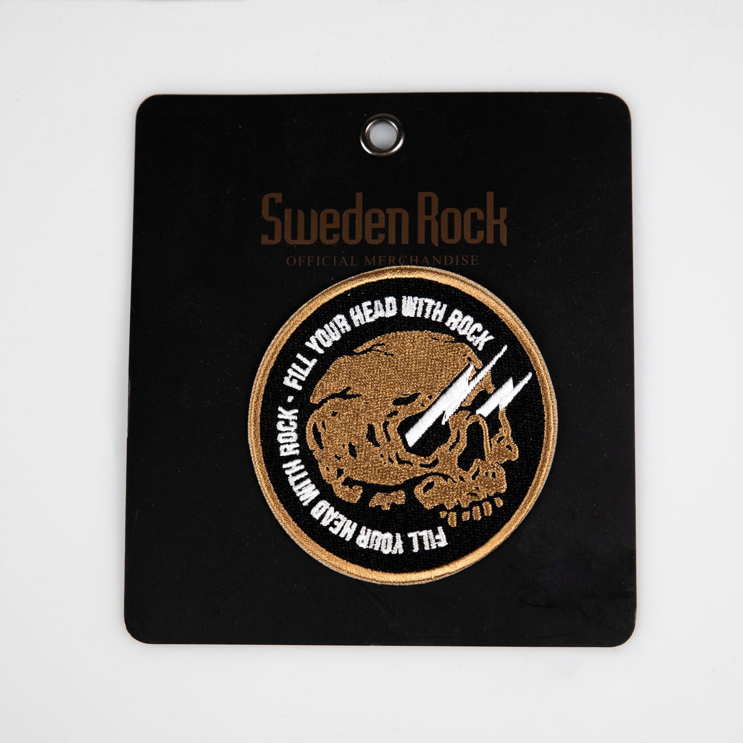 Patch Sweden Rock IV Round – Sweden Rock Merchandise
