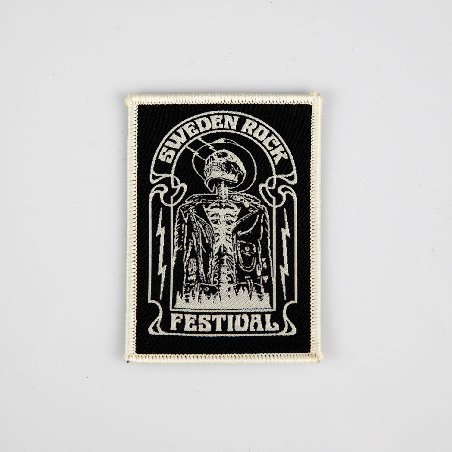 Patch Skeleton Cowboy – Sweden Rock Merchandise
